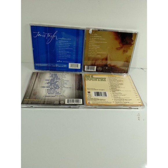 Media | James Taylor Lot Of 4 Cds Josh Groban Noel Best Of Country ...